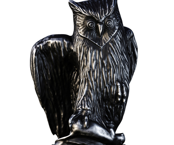 ArtStation - Owl / Sculpture / 3D model | Resources