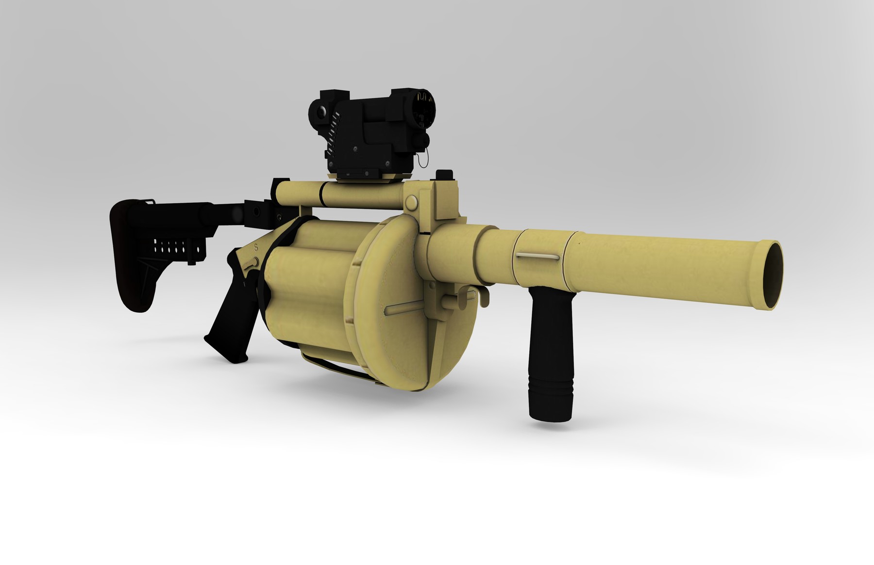 ArtStation - M30 Grenade Launcher | Resources