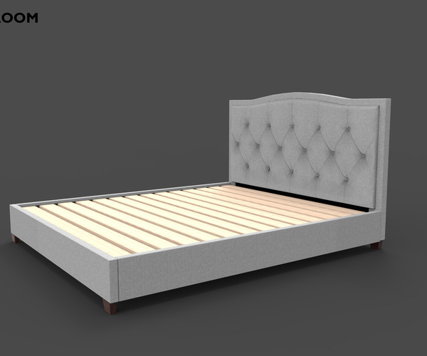 ArtStation - Stellar Ark Headboard Bed | Resources