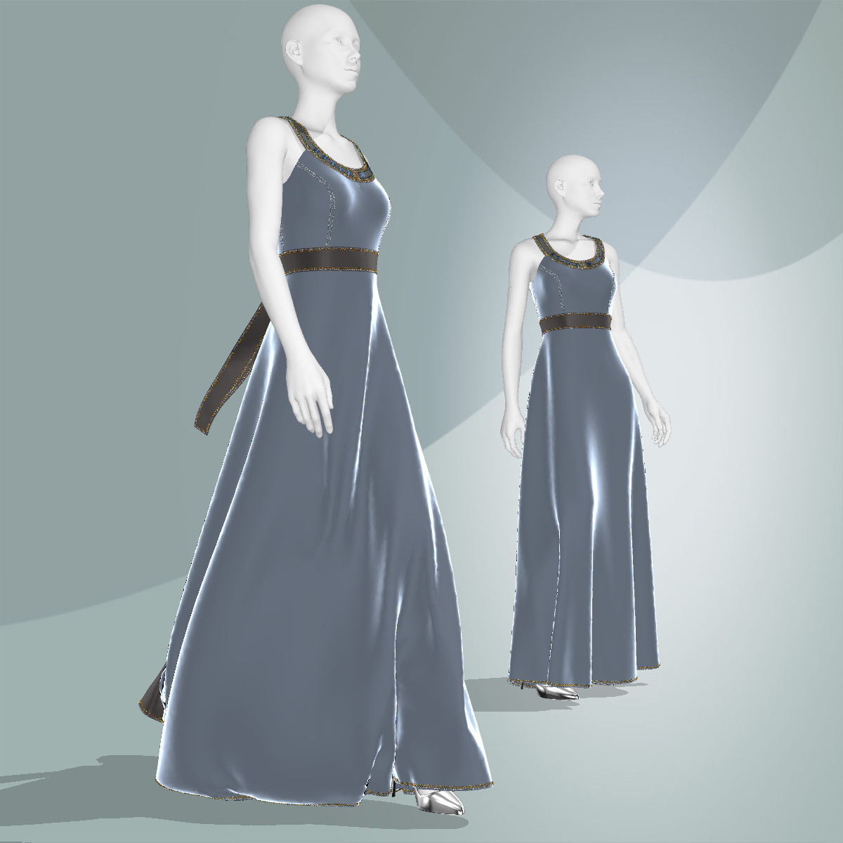 ArtStation - Marvelous design dress | Resources