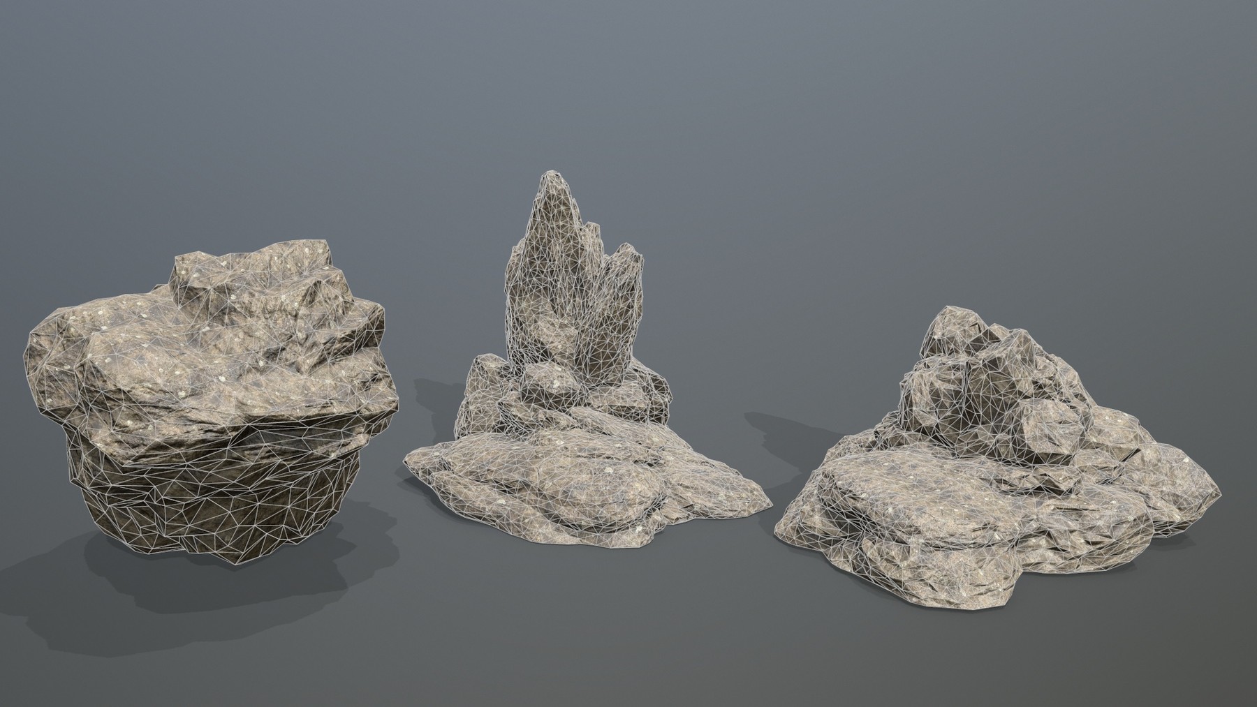 ArtStation - Rock Set | Game Assets