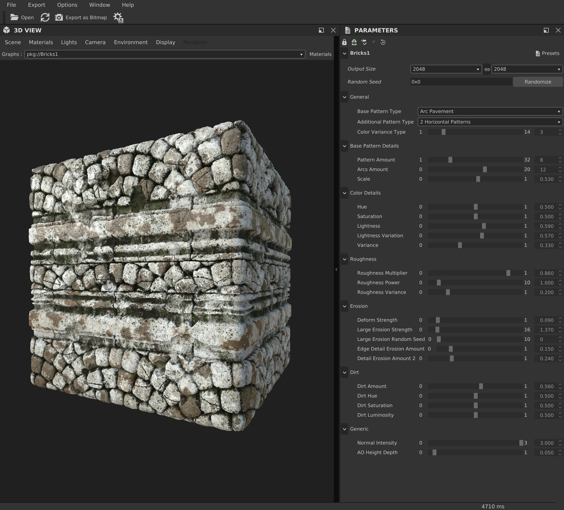 ArtStation - Procedural Bricks | Game Assets