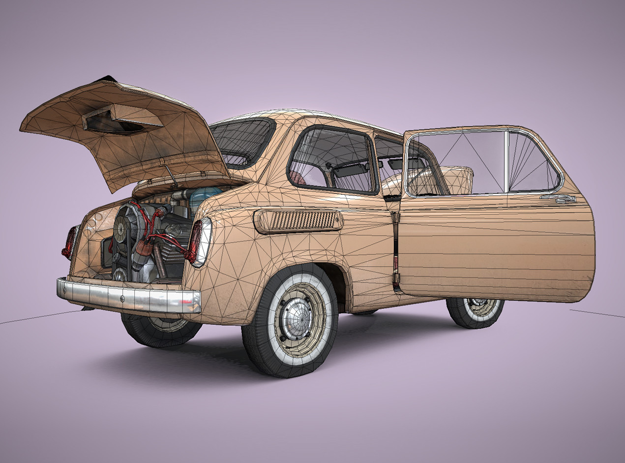 ArtStation - ZAZ-965 | Game Assets