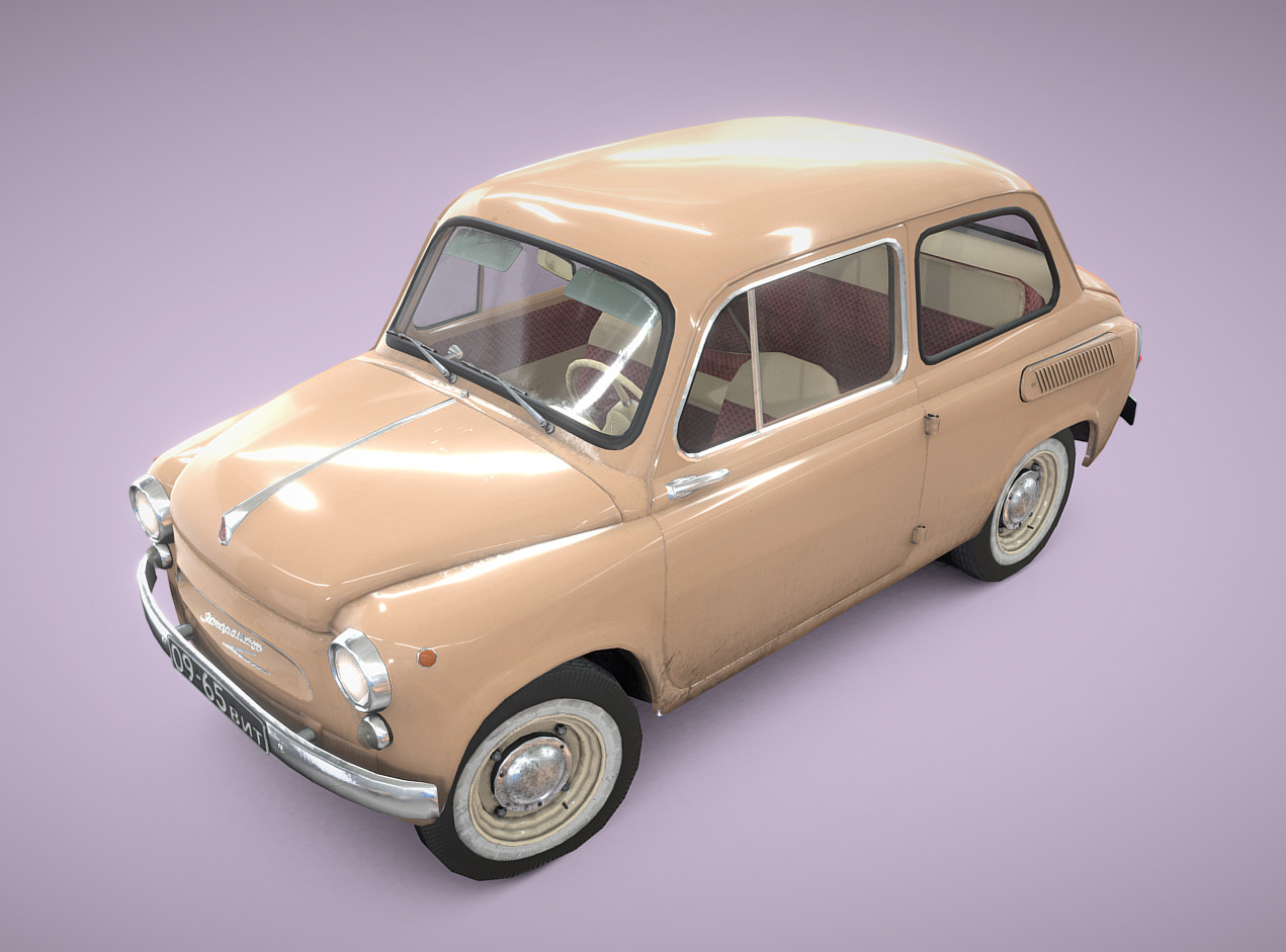 ArtStation - ZAZ-965 | Game Assets