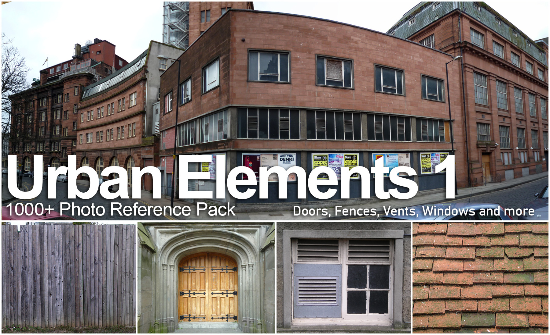ArtStation - Urban Elements Texture Reference 1 | Resources