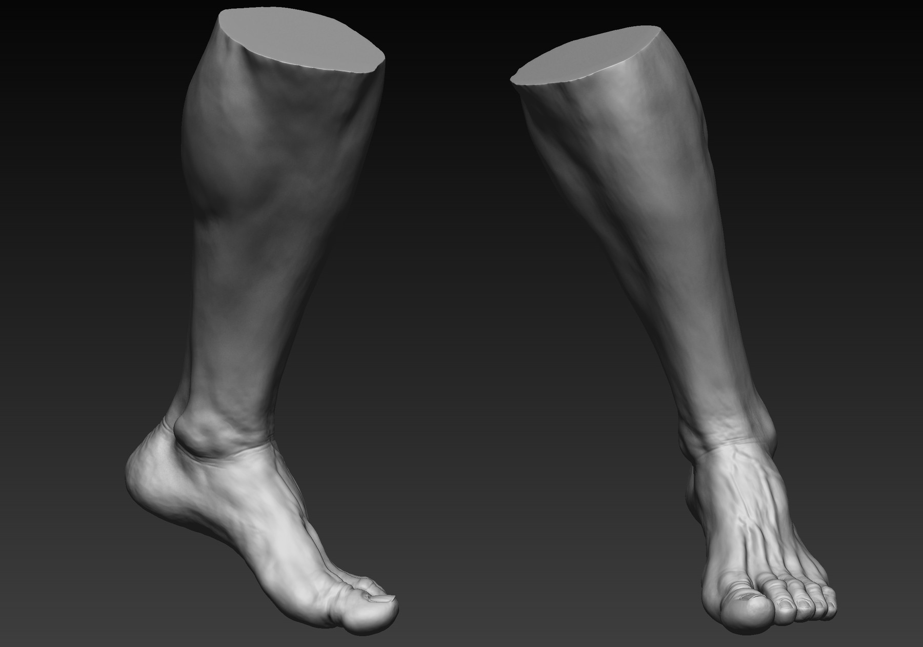 ArtStation - 12 Male Feet | Resources