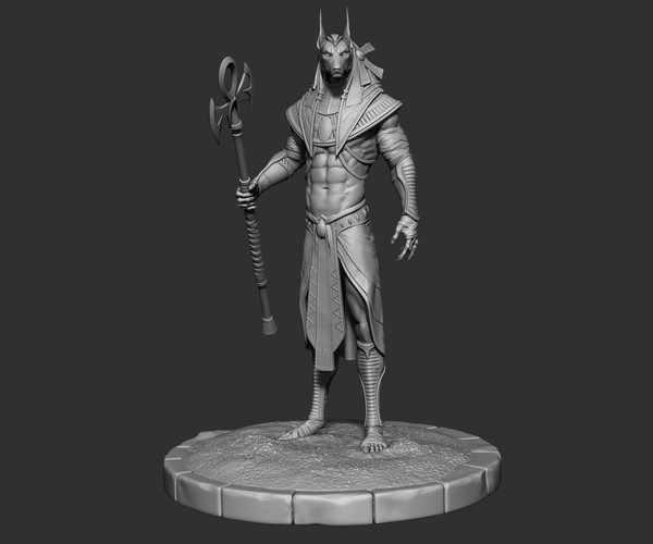 ArtStation - Anubis 3d Printable | Resources
