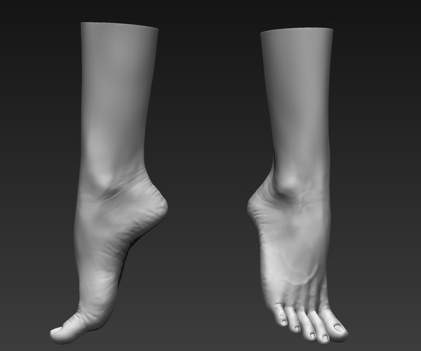 ArtStation - Female Feet 12 Poses | Resources