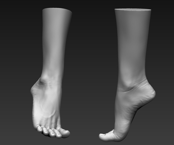 ArtStation - Female Feet 12 Poses | Resources