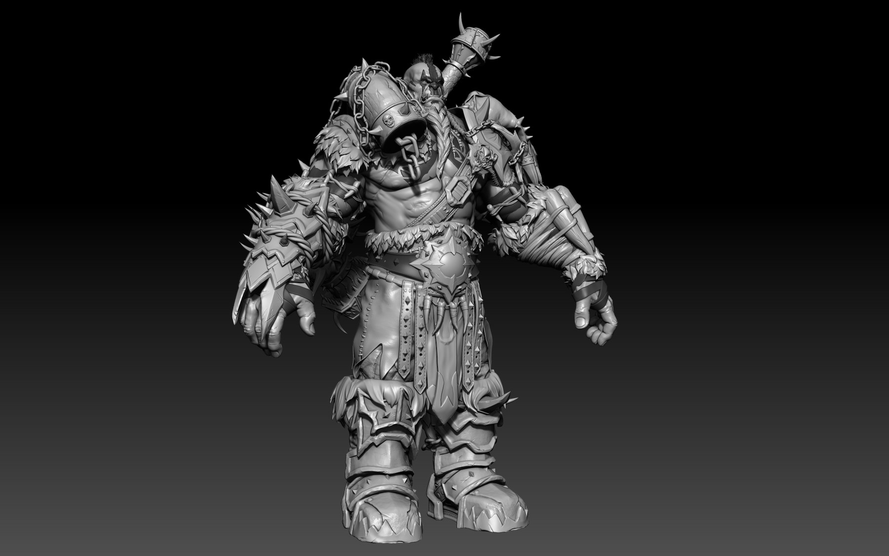 ArtStation - Orc Zbrush | Resources
