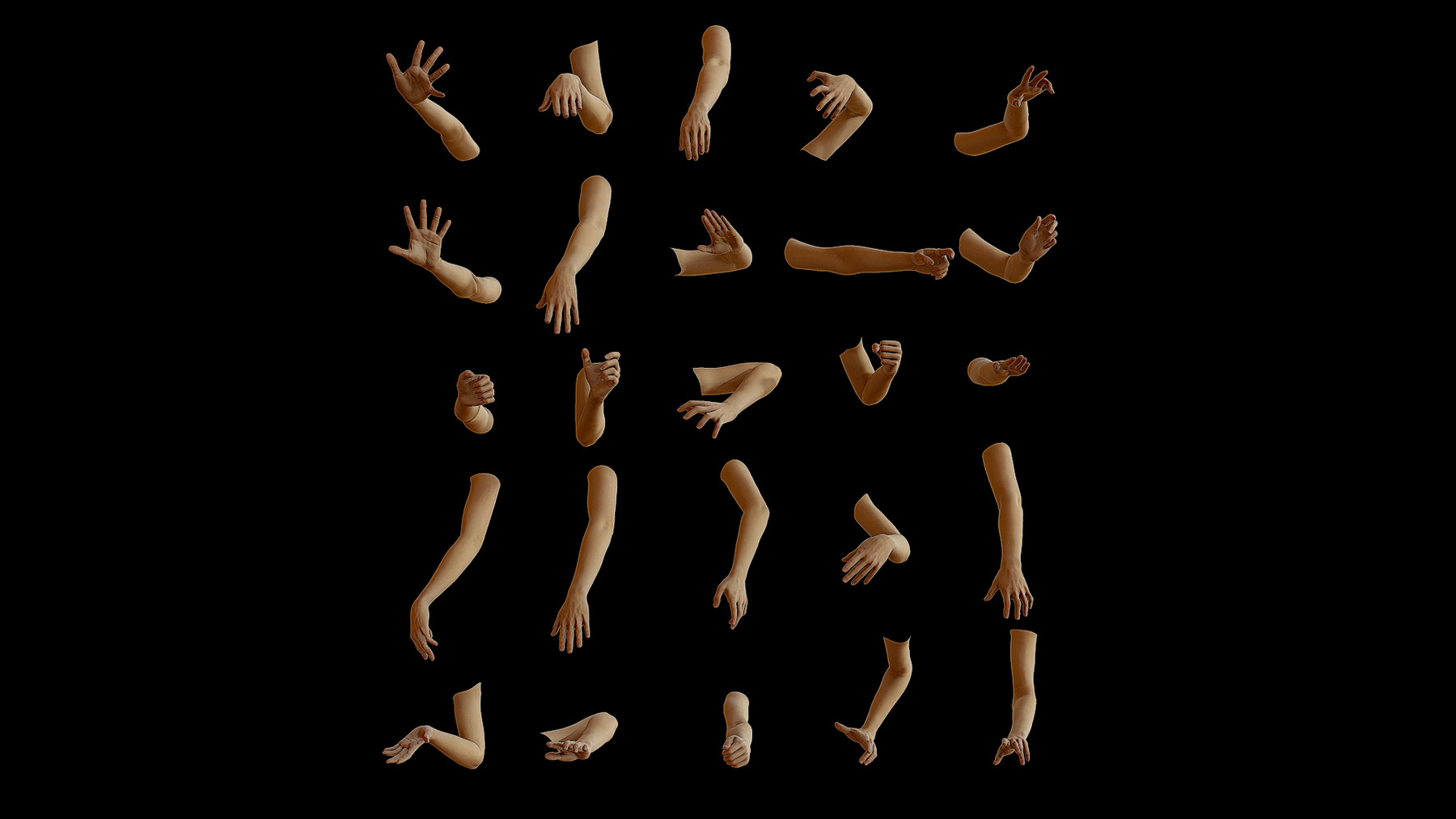 ArtStation - Realistic Female Hands and Arms | Resources