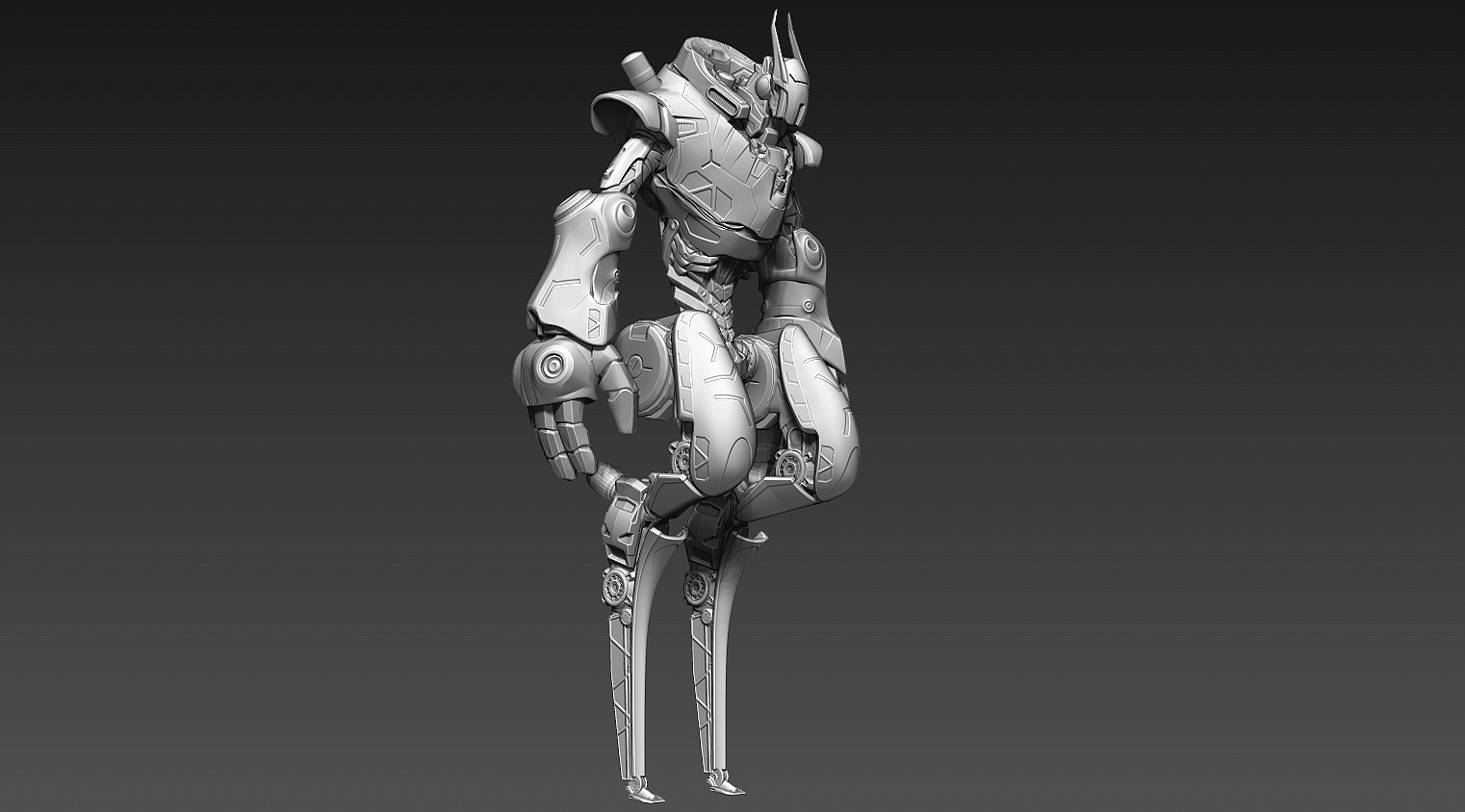 ArtStation - Mech Mantis Zbrush | Resources