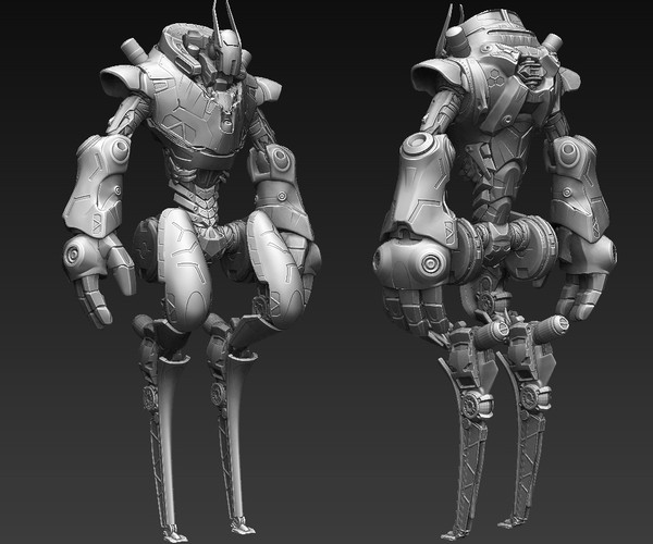 ArtStation - Mech Mantis Zbrush | Resources