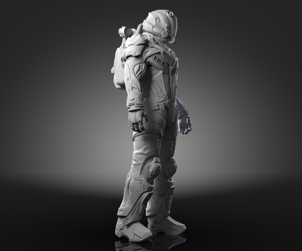 ArtStation - Space Suit Zbrush | Resources
