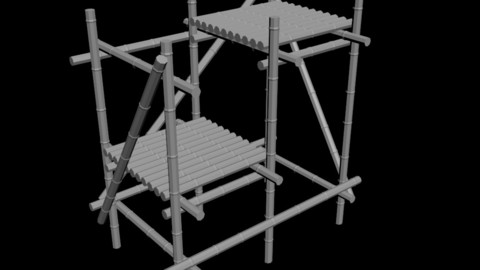 ArtStation - Low Poly Bamboo Assets | Resources