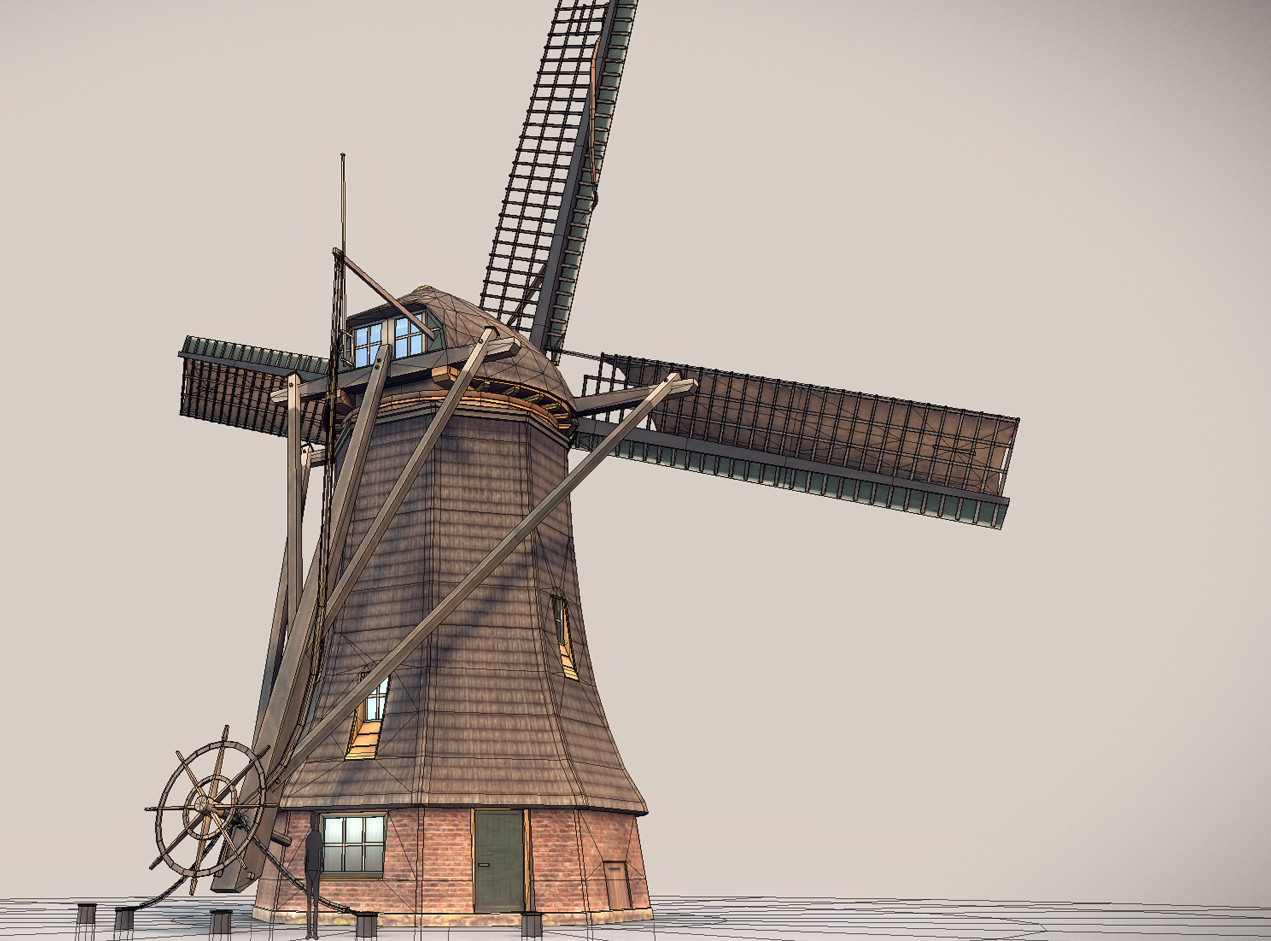 ArtStation - Holland WindMill | Resources