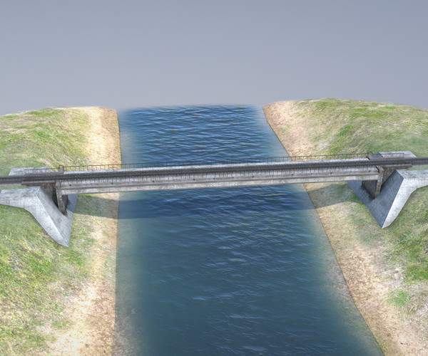 ArtStation - RW Bridge Vologda-II mono | Resources