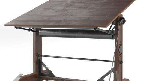 ArtStation - Old Drafting Table | Resources