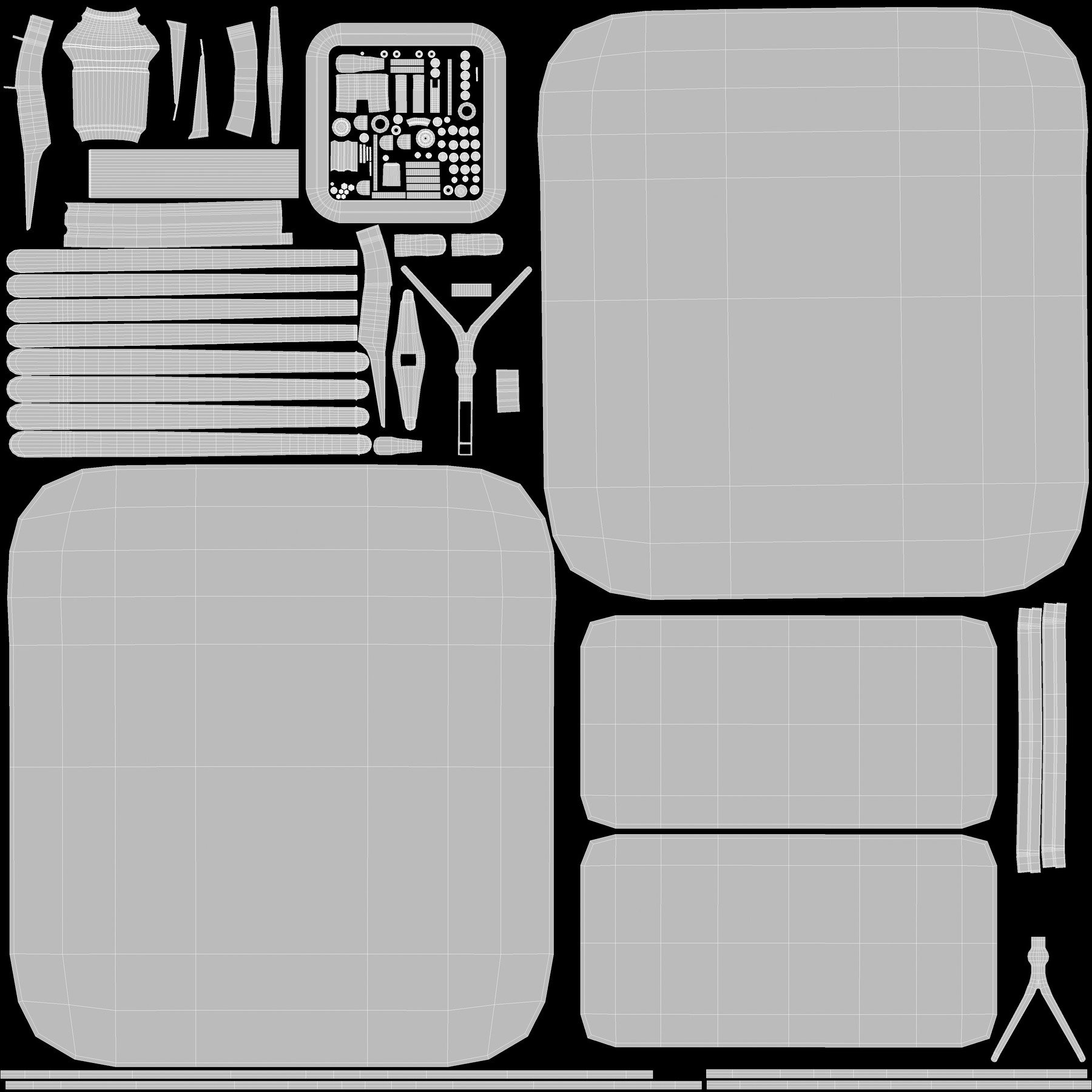 ArtStation - Rustic Drafting Chair | Resources