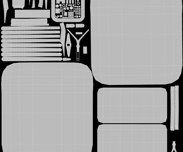 ArtStation - Rustic Drafting Chair | Resources