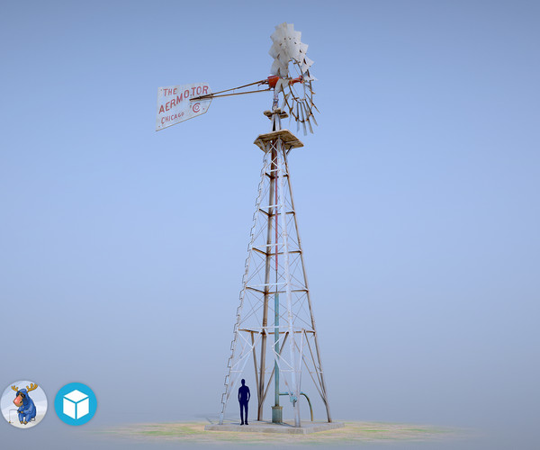 ArtStation - Aermotor WindMill | Resources