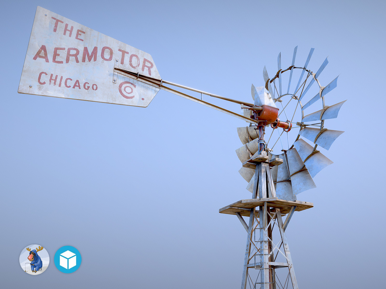 ArtStation - Aermotor WindMill | Resources