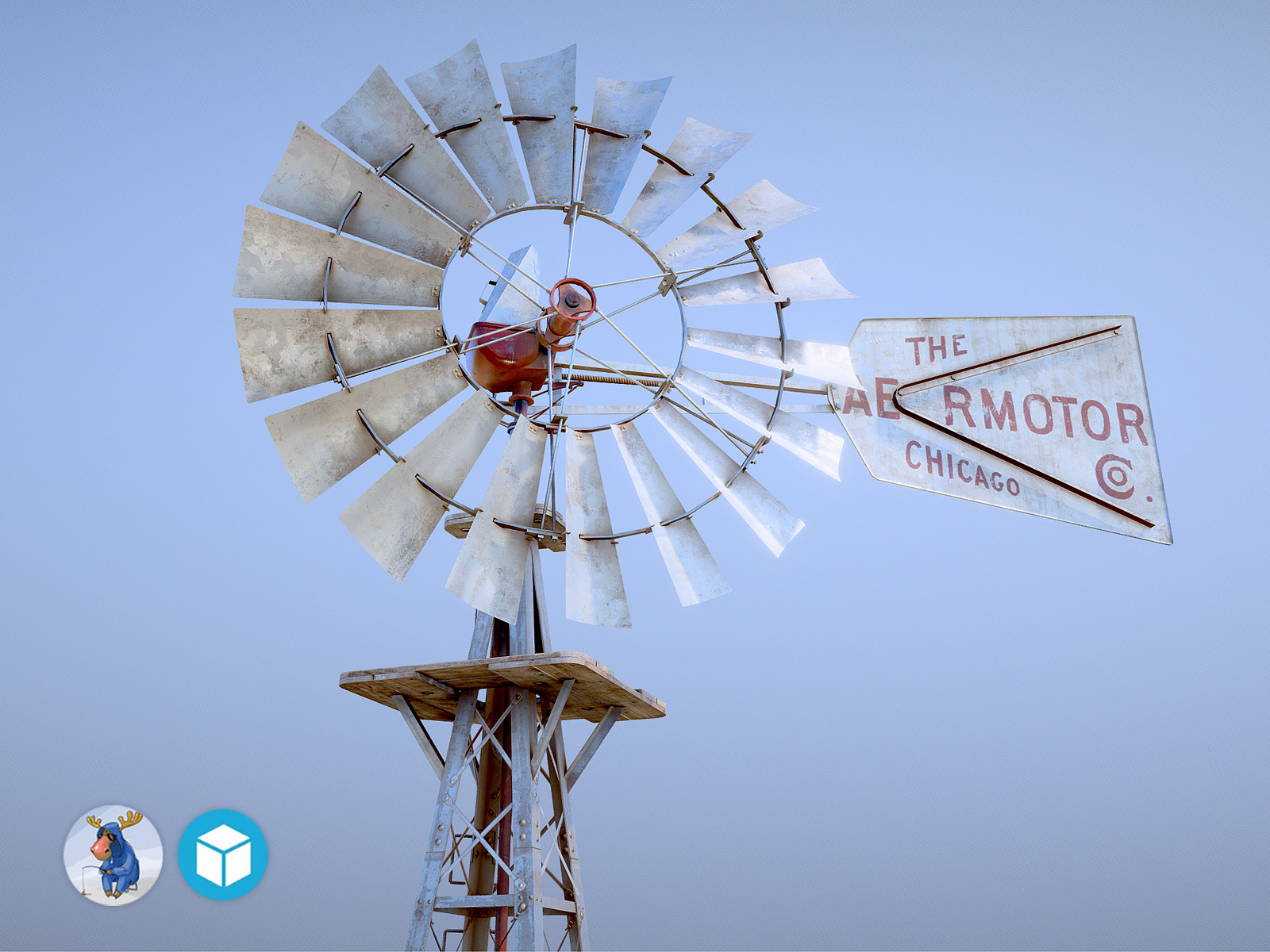 ArtStation - Aermotor WindMill | Resources