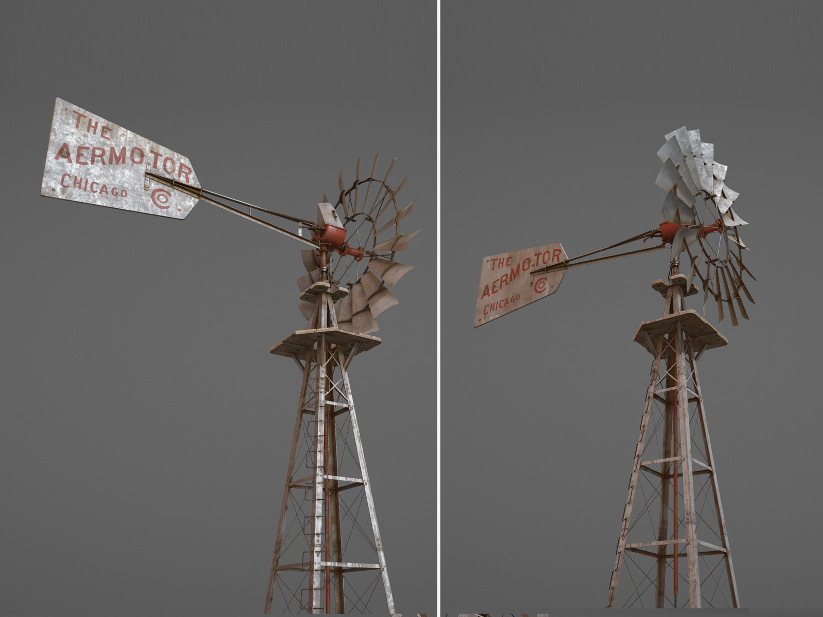 ArtStation - Aermotor WindMill | Resources