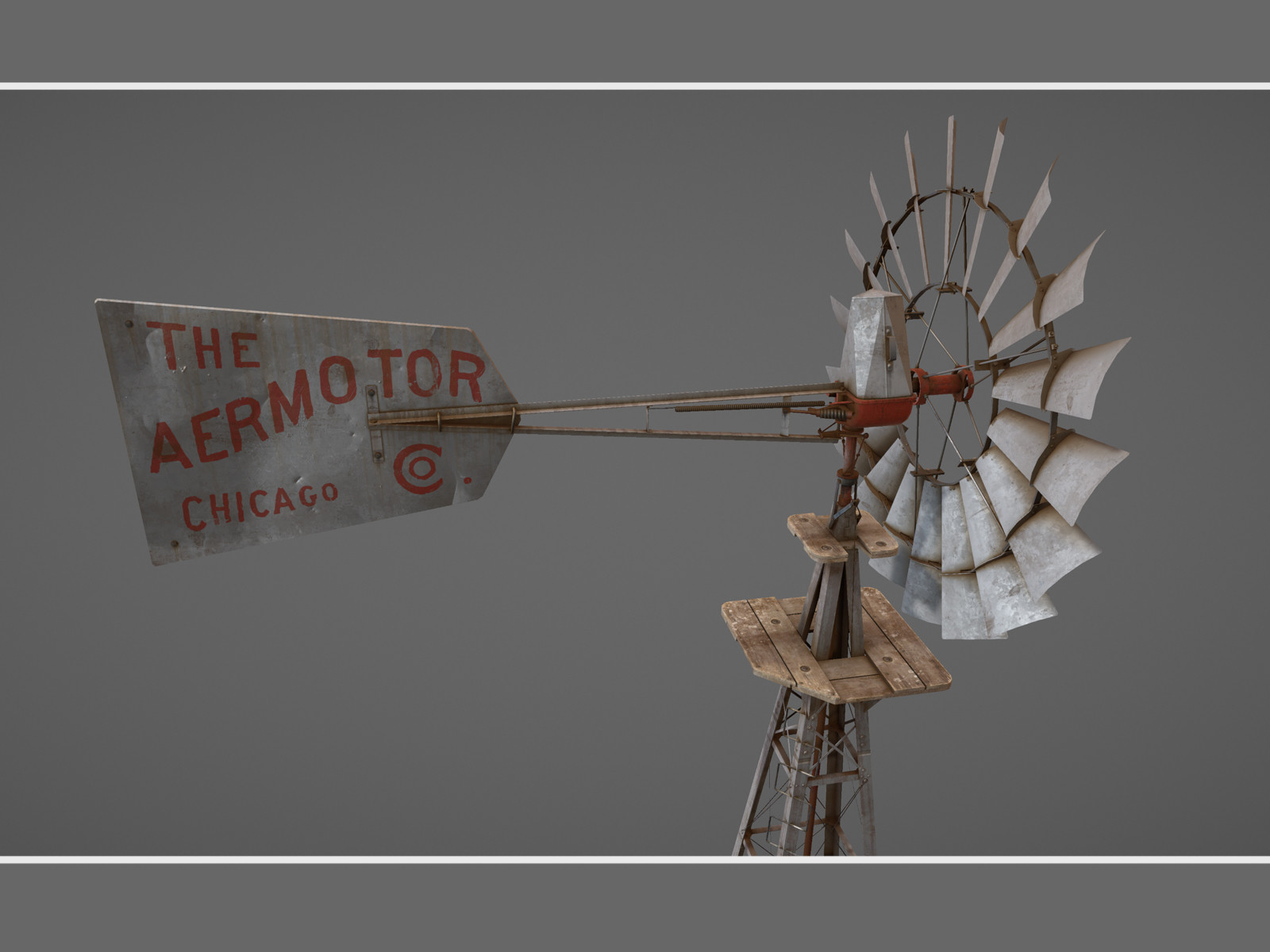 ArtStation - Aermotor WindMill | Resources