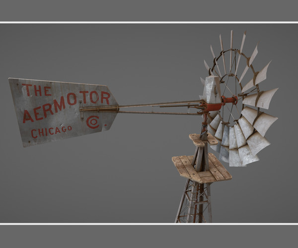 ArtStation - Aermotor WindMill | Resources