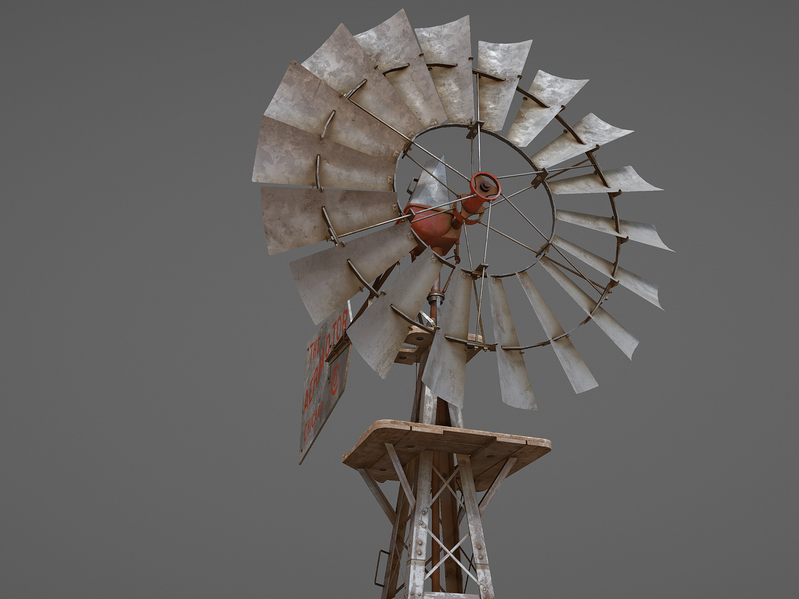 ArtStation - Aermotor WindMill | Resources