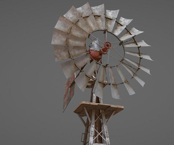 ArtStation - Aermotor WindMill | Resources