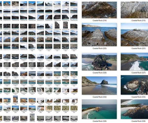 ArtStation - COASTAL ROCK Photo Reference Pack | Resources