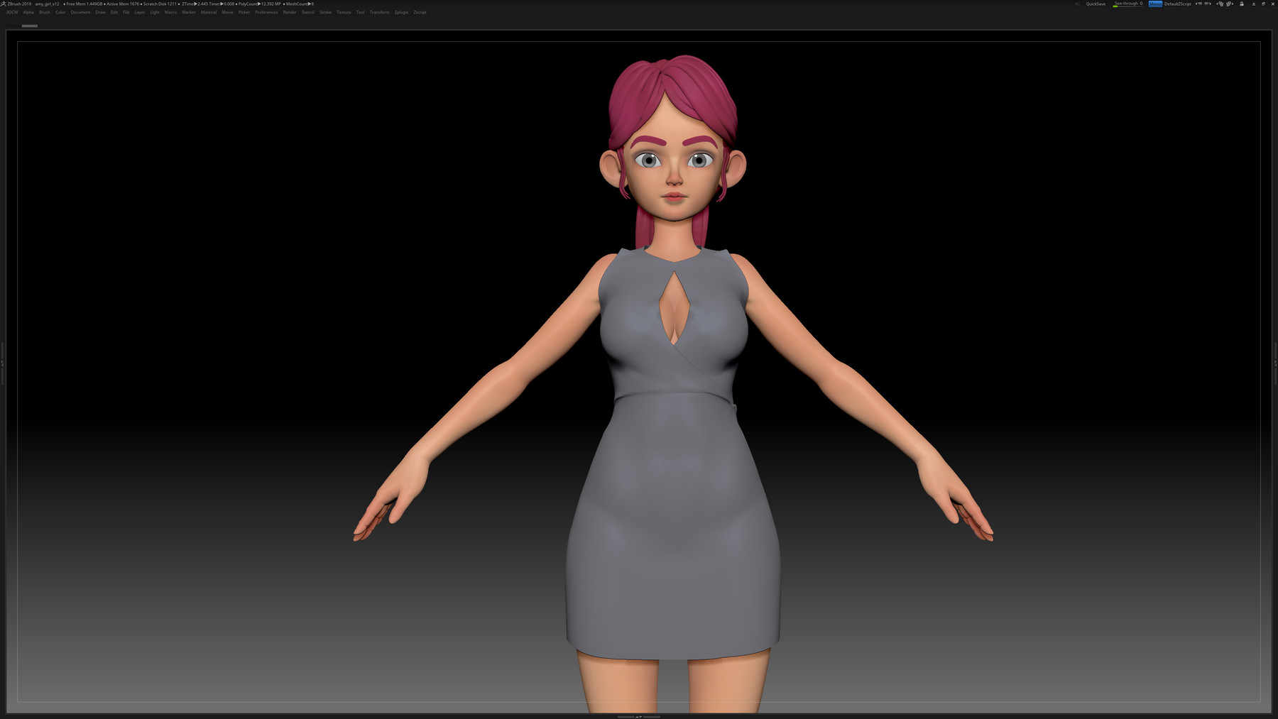 3D Store - ZBrush & Blender Character Models Download - ZBrush Stylized ...