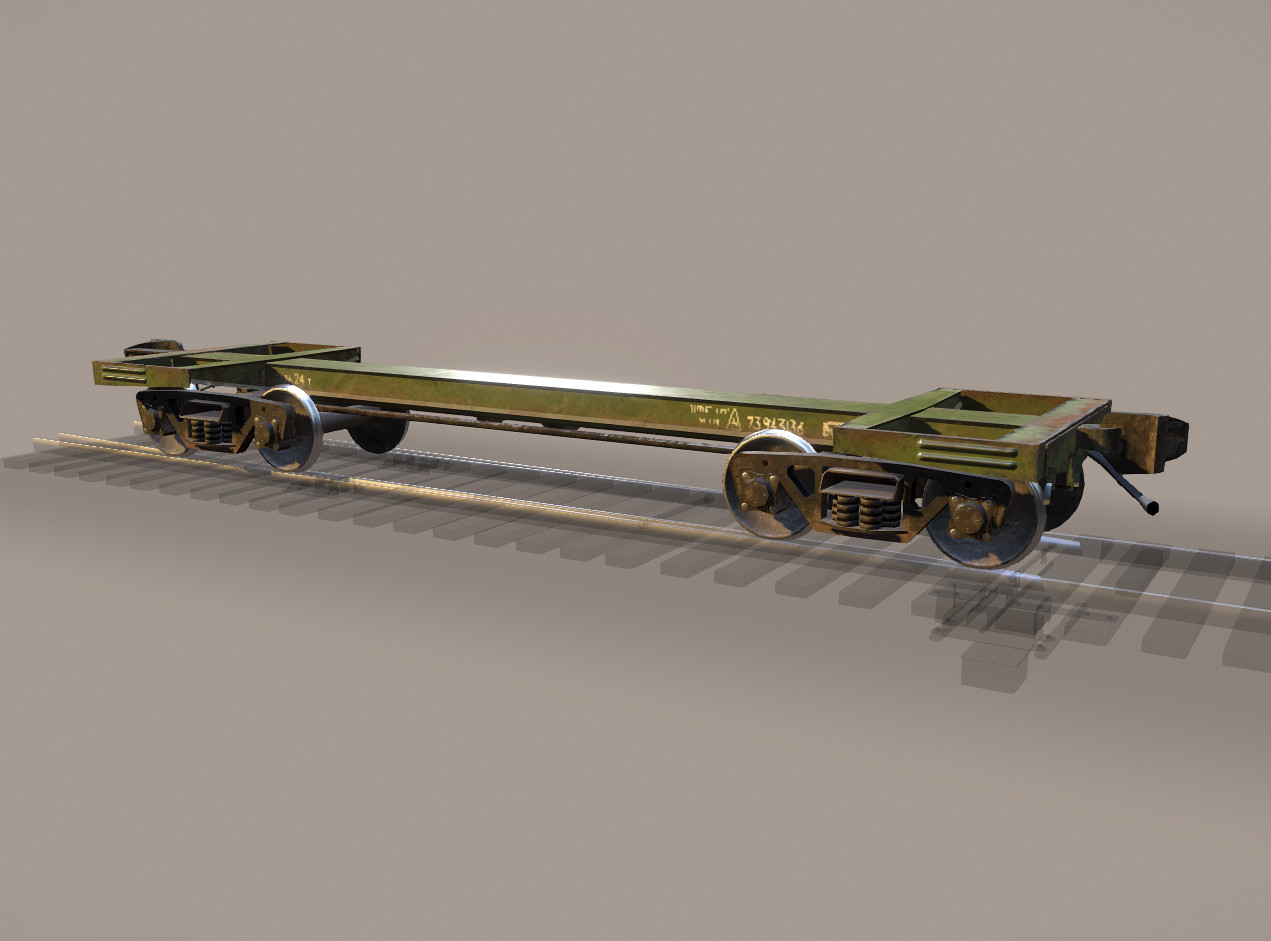 ArtStation - Railway Car Frame | Resources