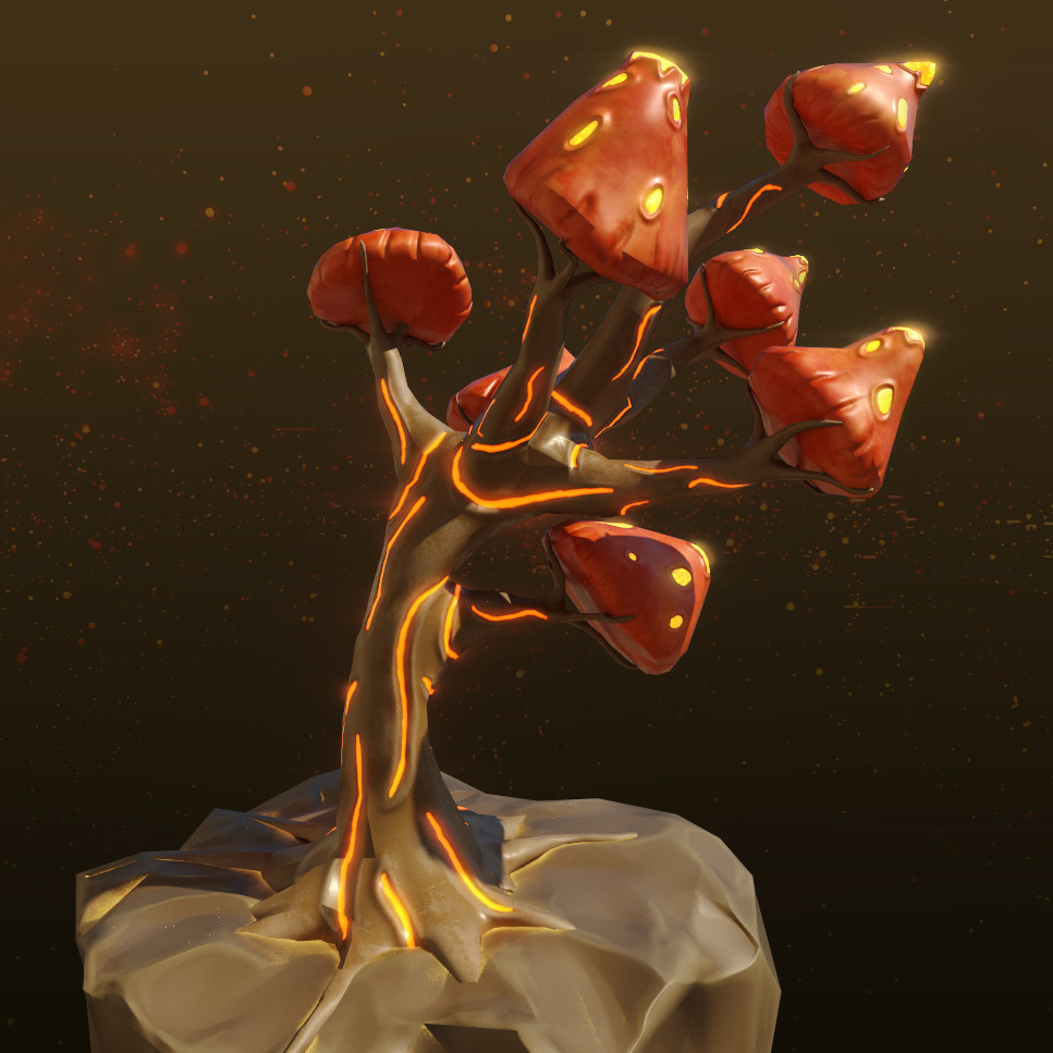 ArtStation - Stylized Tree | Tutorials