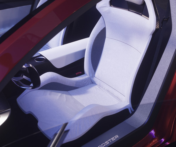 ArtStation - Tesla Roadster Interior 3D Model & Physics Rig | Game Assets