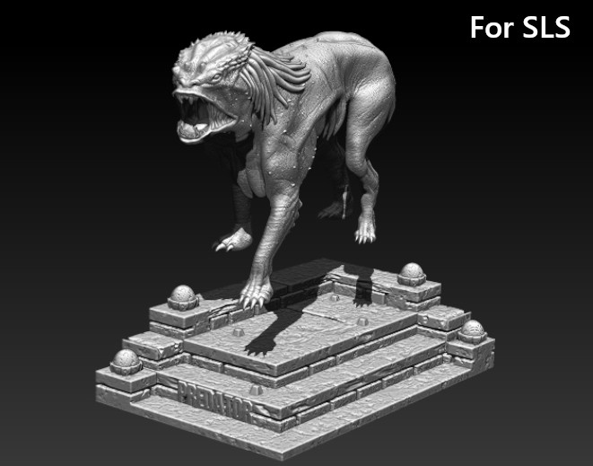 ArtStation - Predator Dog Model Printing Miniature Assembly File STL ...