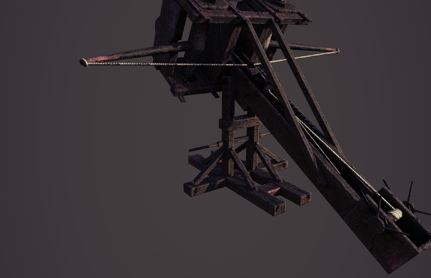 ArtStation - Ballista Lithobolos stone thrower | Resources