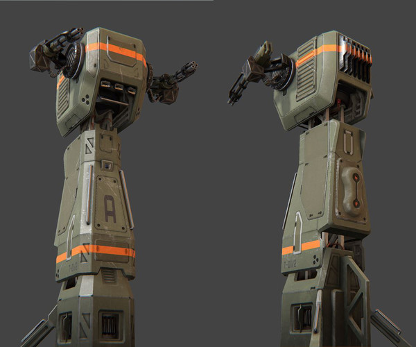 ArtStation - Turret Tower | Game Assets