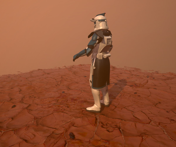 ArtStation - Clone heavy trooper | Resources