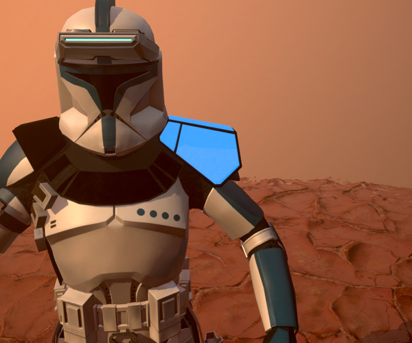 ArtStation - Clone heavy trooper | Resources