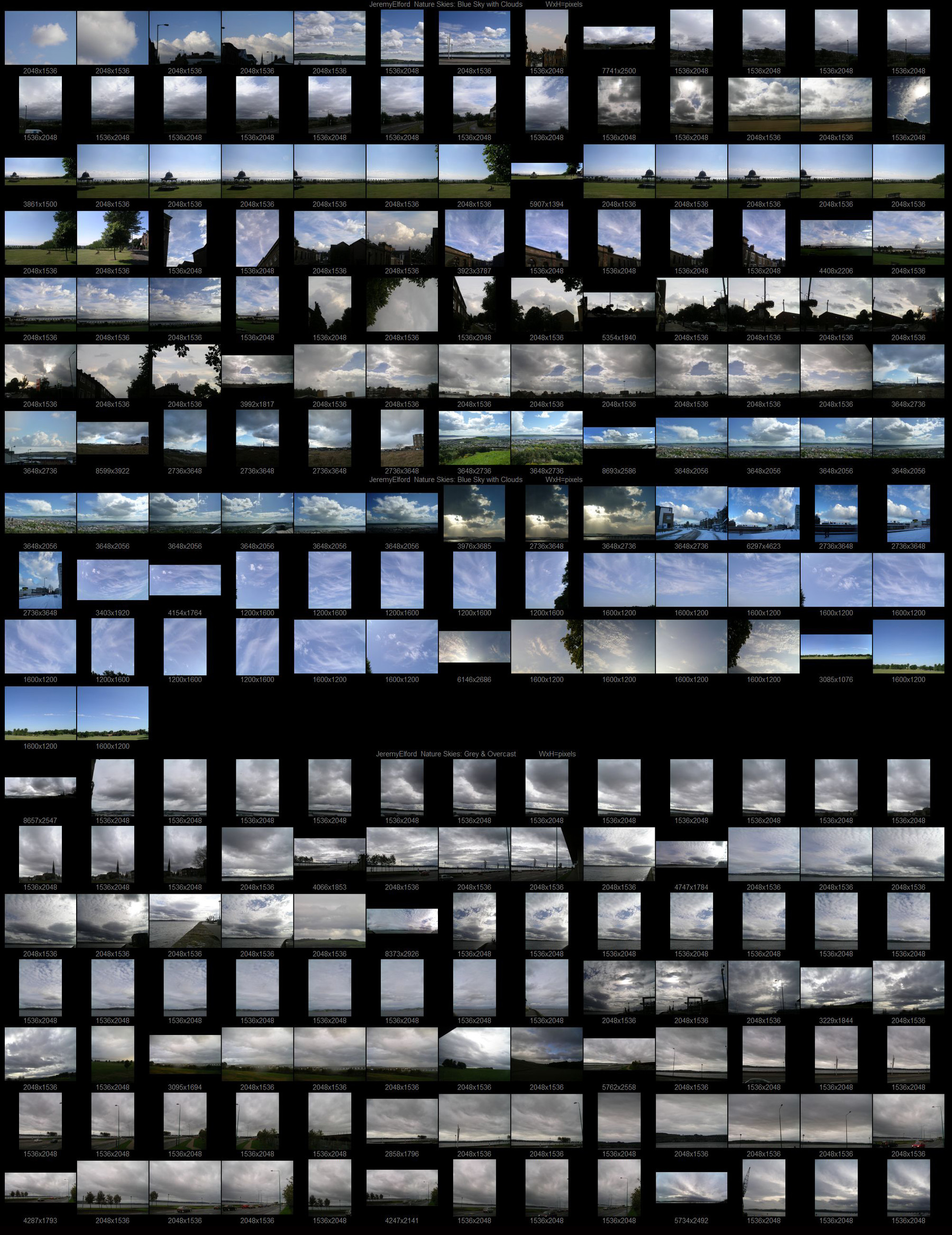 ArtStation - Sky Reference 1 | Resources