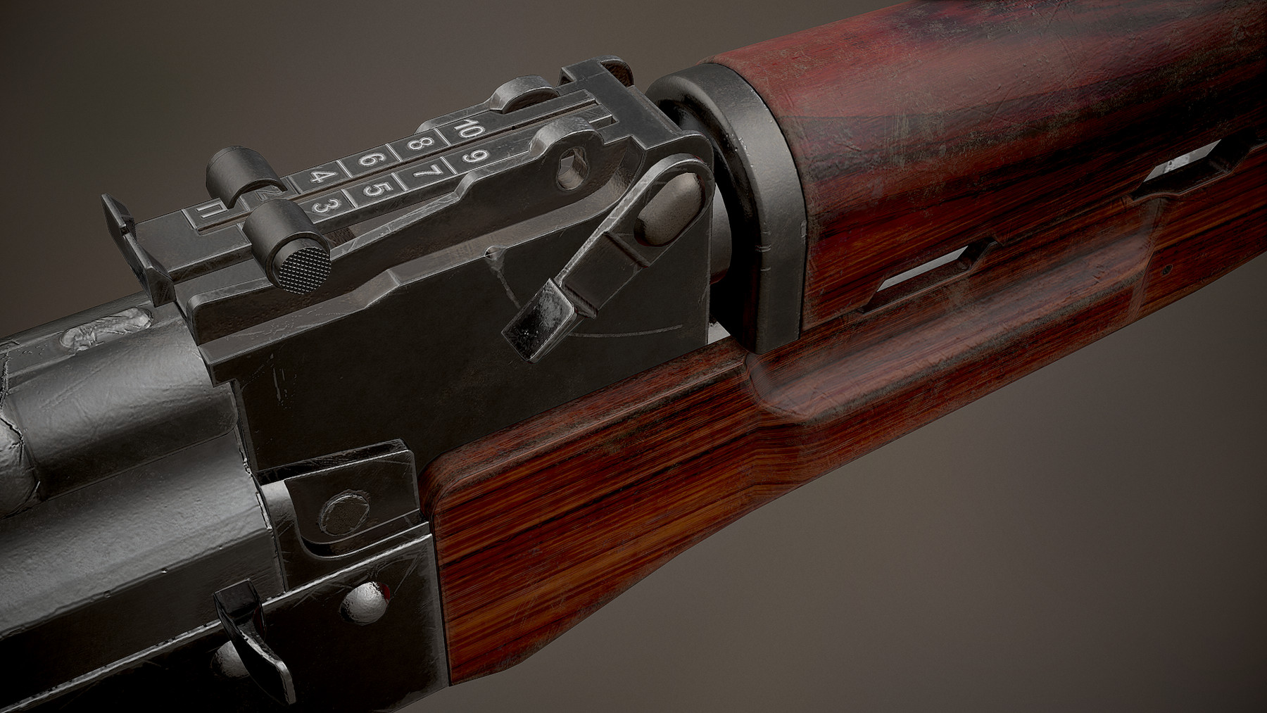 ArtStation - The AK-47 Assault Rifle(PBR) | Game Assets