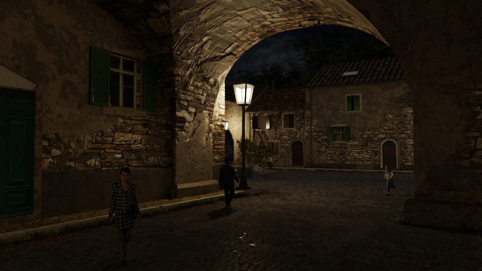 ArtStation - Small town in Blender | Game Assets