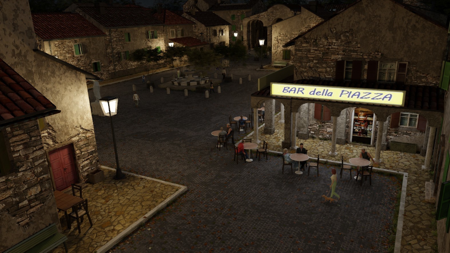 ArtStation - Small town in Blender | Game Assets