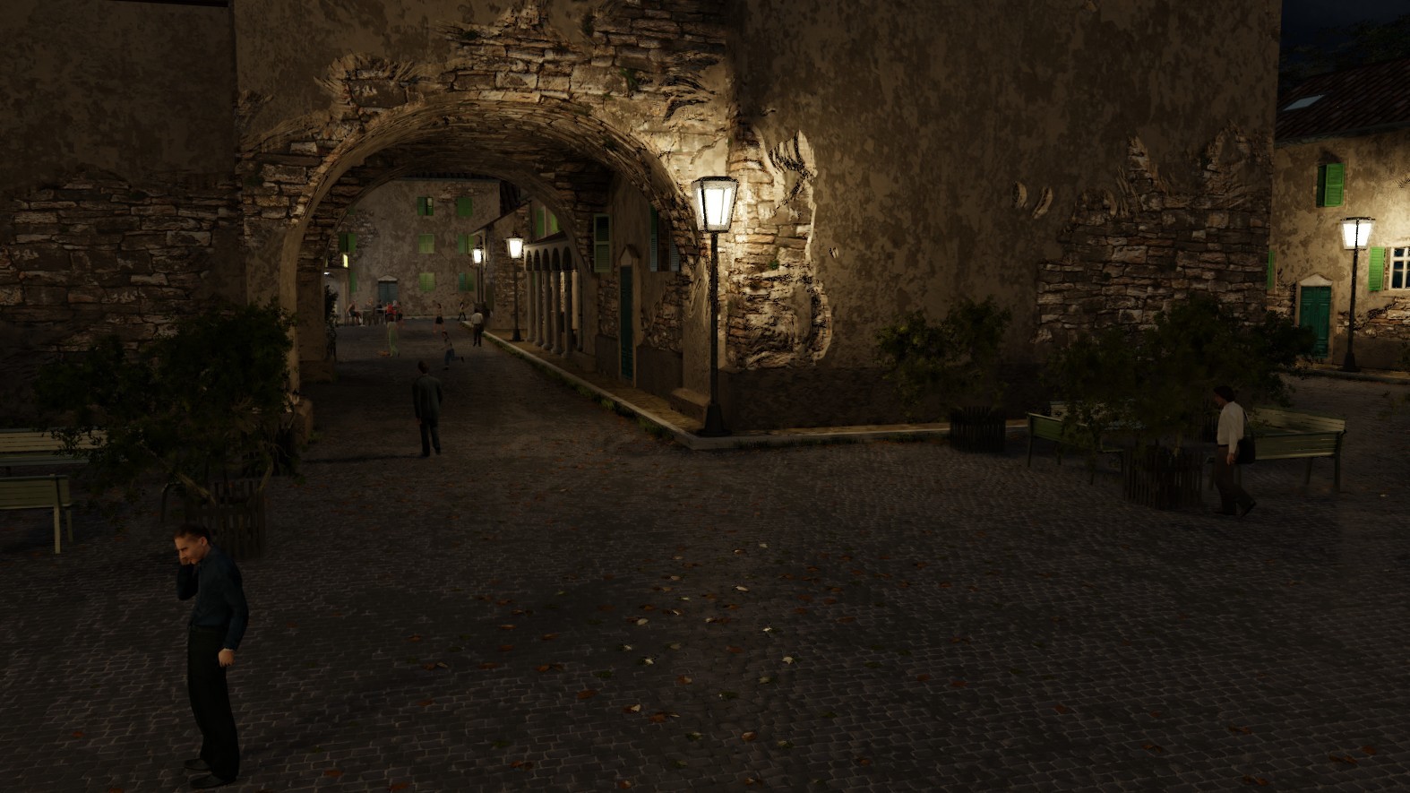 ArtStation - Small town in Blender | Game Assets