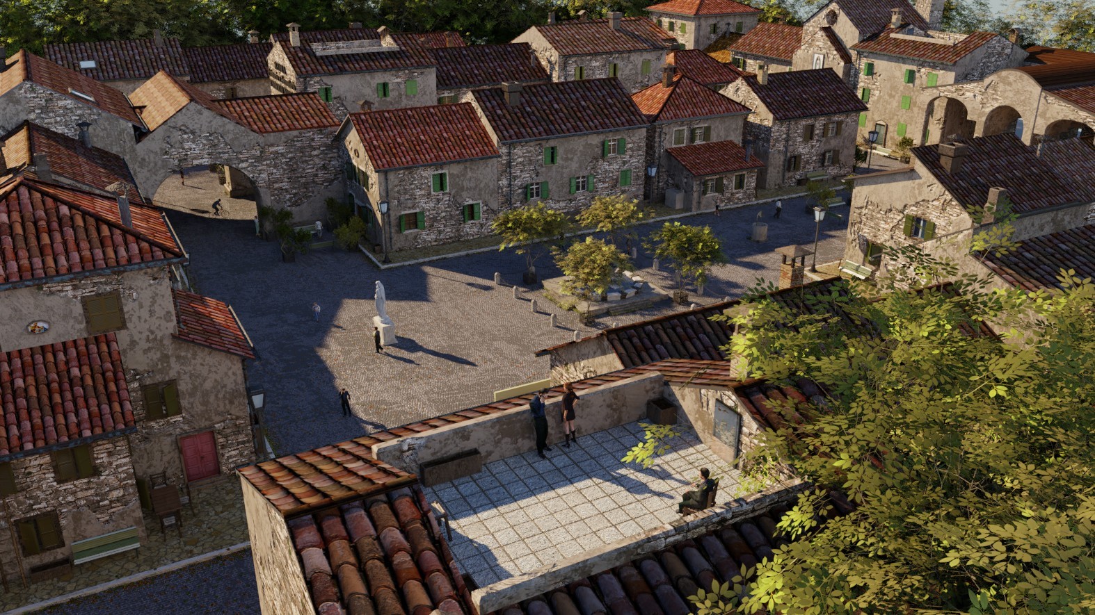 ArtStation - Small town in Blender | Game Assets