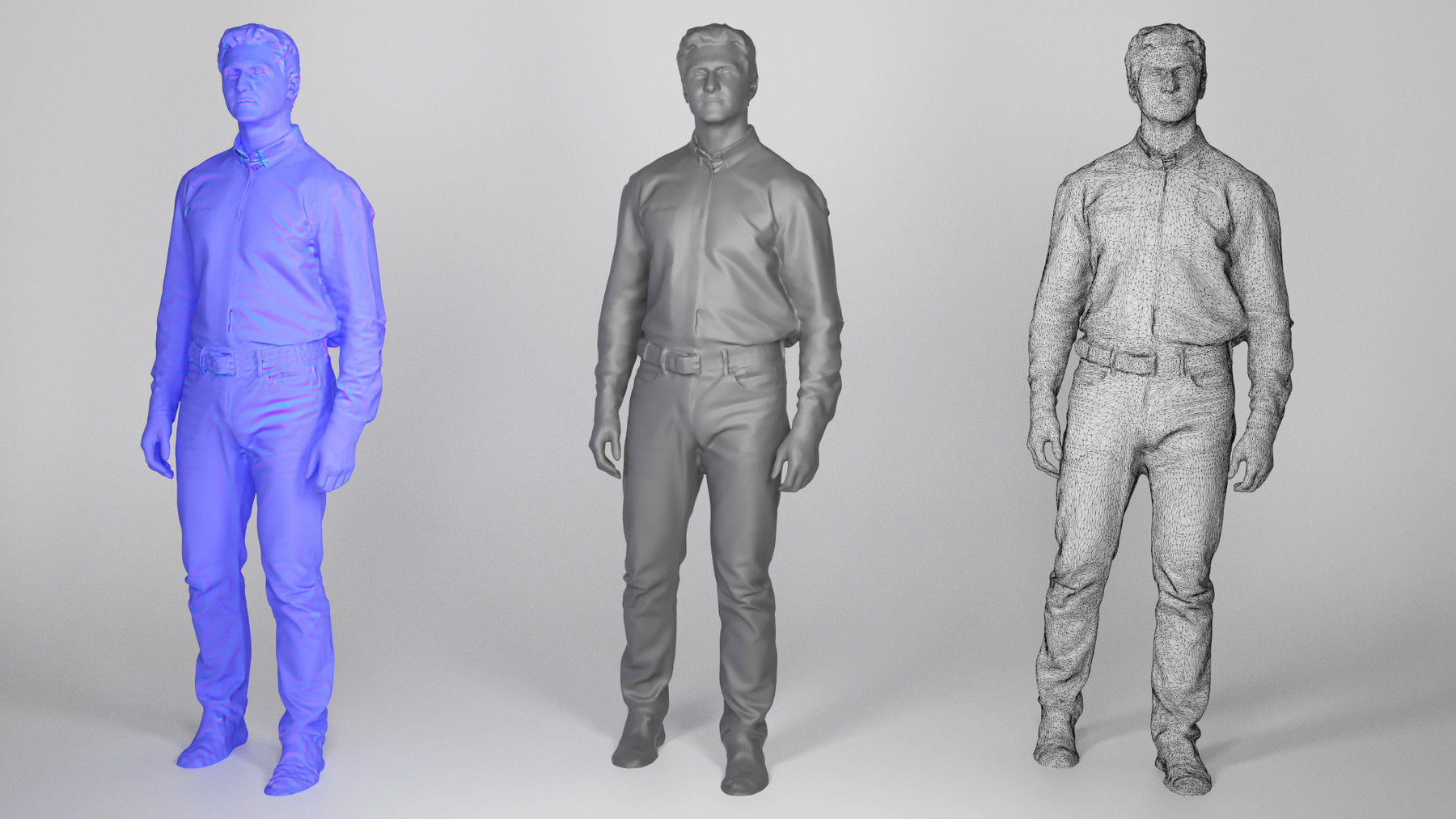 ArtStation - Man office style 75 | Game Assets