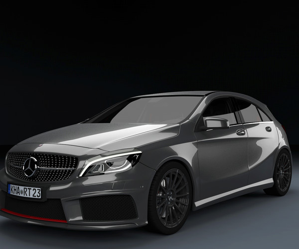 ArtStation - Mercedes-Benz A45 | Resources